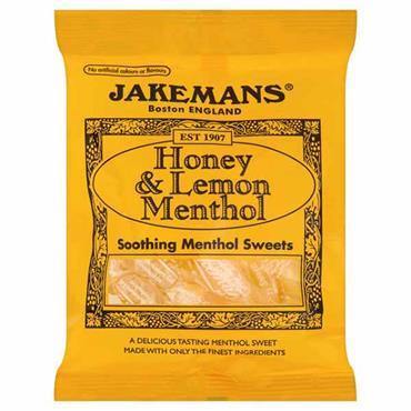 Jakemans Honey & Lemon Menthol Soothing Menthol Sweets 73g – Medipharm ...